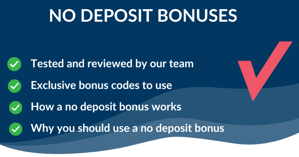 No deposit bonuses - Free Bonus on Registration 2025